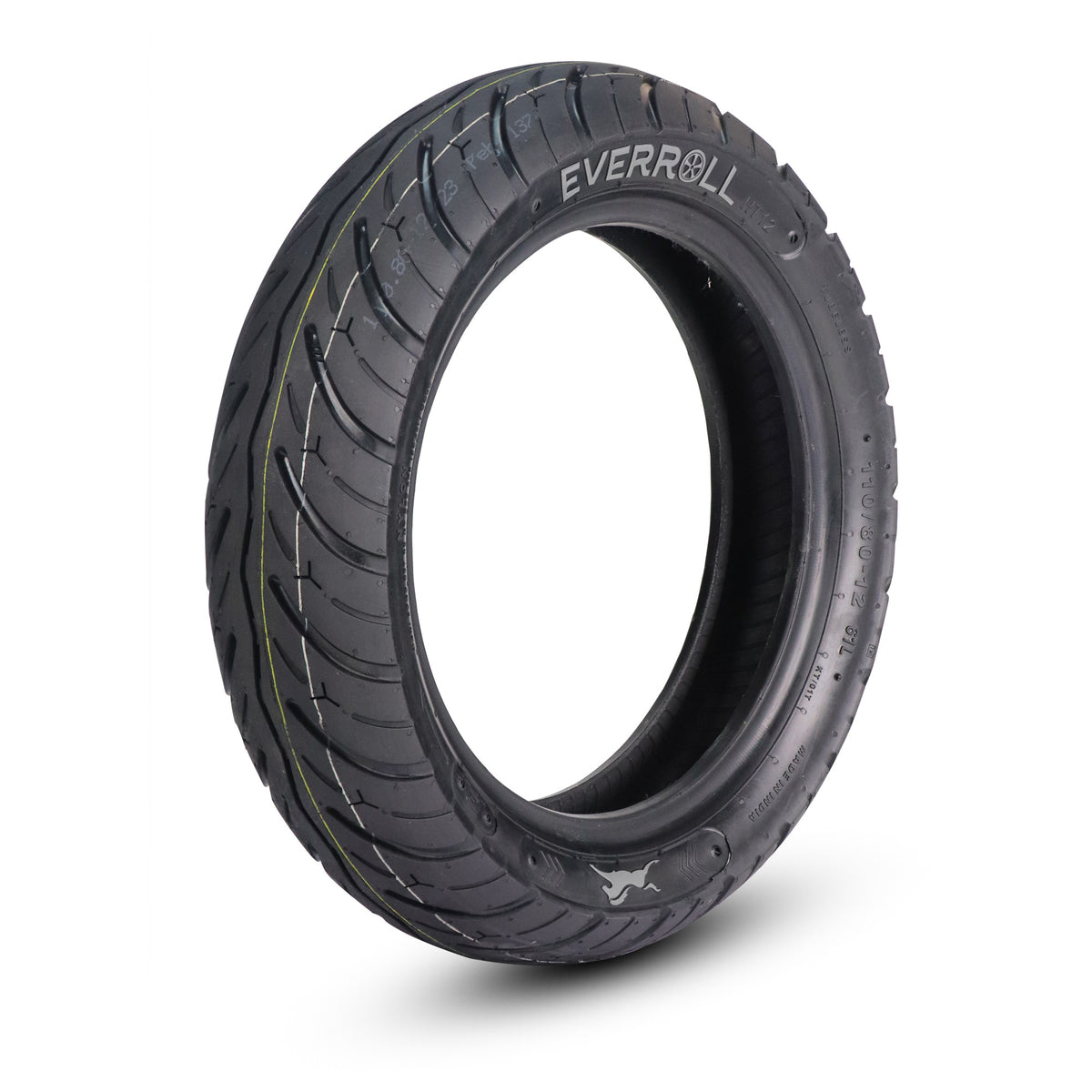 EverRoll 110/80-12 TL PM HT12 Rear Tubeless Nylon Tyre | Vehicle Compa ...
