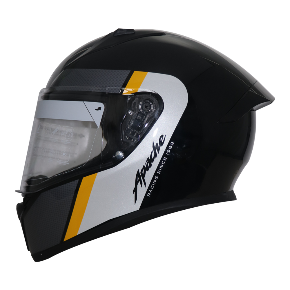APACHE Full Face Helmet for Men | Superior Ventilation & Maximum Prote ...